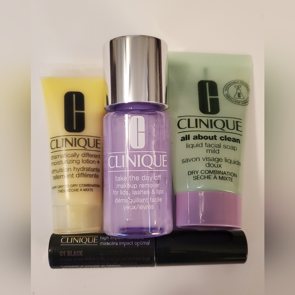 Clinique | Makeup | Clinique Sample 4 Piece Set | Poshmark